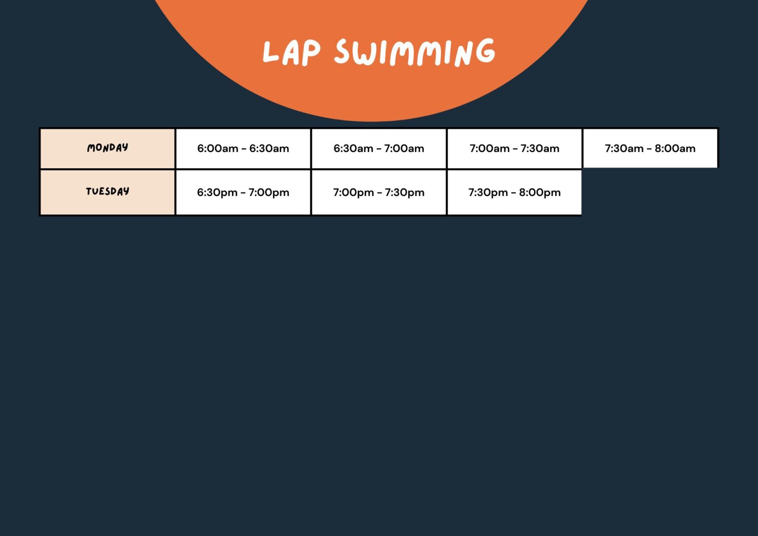 Swim - Copper Coast Sport and Leisure Centre